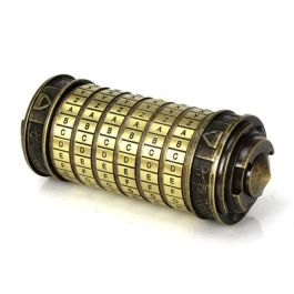 Heavy Duty Metal 6 Letter Password Lock Box - FrightProps.com