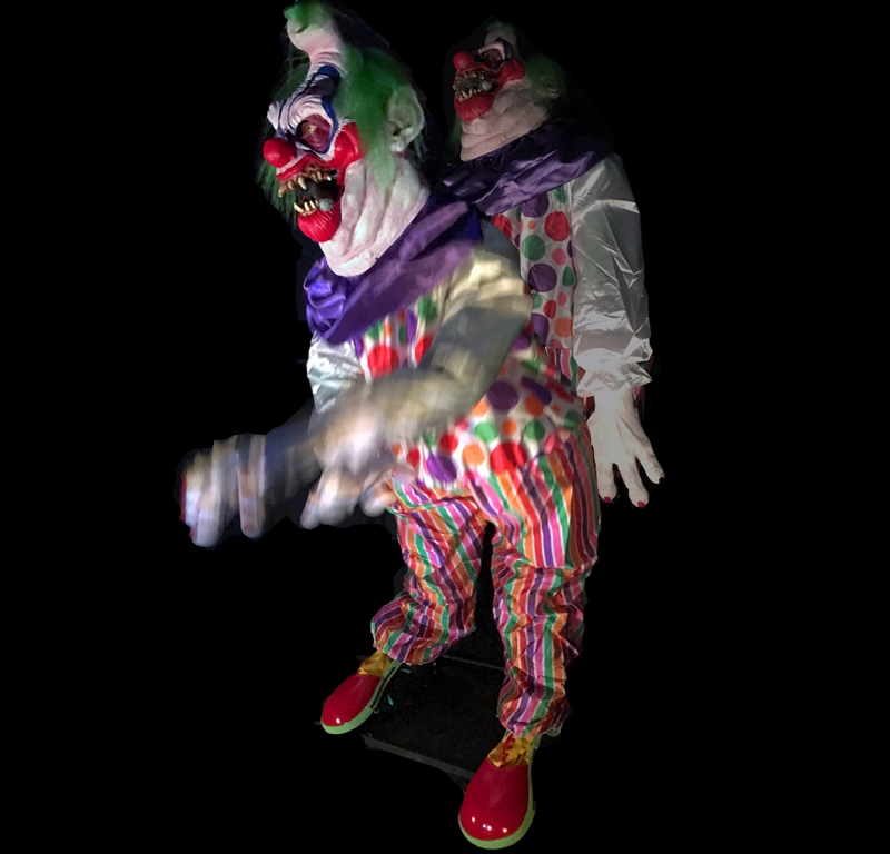 Clown Twitch & Grab : Poison Props Animatronic Prop