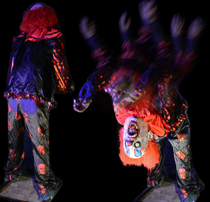Freakshow Clown : Poison Props Animatronic Prop