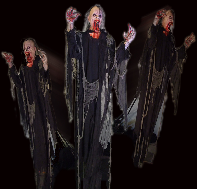 Flying Vampire Male : Poison Props Animatronic Prop