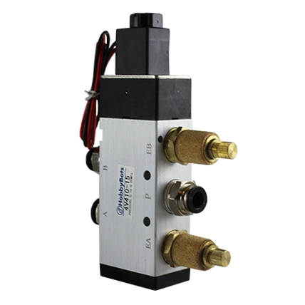 4-Way 5-Port Valve with 1/2 Inch Ports