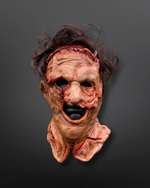 Leatherface Original Mask Original Leatherface Holding Severed Head